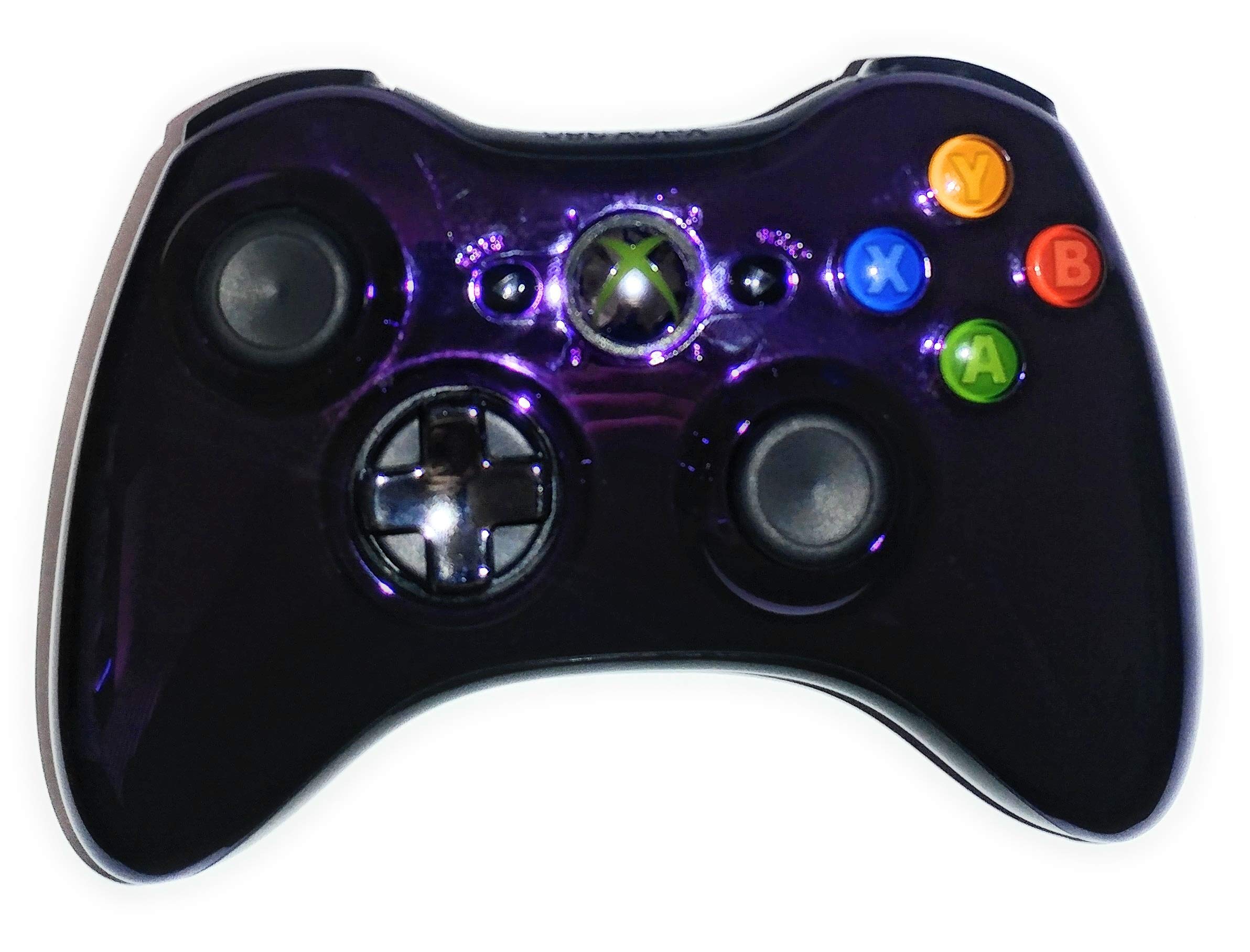 Microsoft Xbox 360 Chrome Series Wireless Controller (Purple)