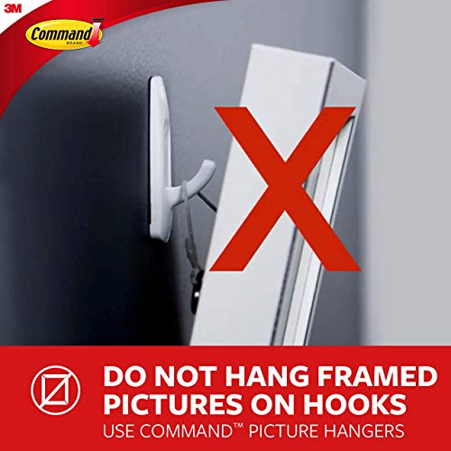 Command Outdoor Light Clips, Damage Free Hanging Outdoor Light Clips with Adhesive Strips, No Tools Wall Clips for Hanging Outdoor Lights and Cables, 16 Clear Clips and 20 Command Strips (Pack of 4)