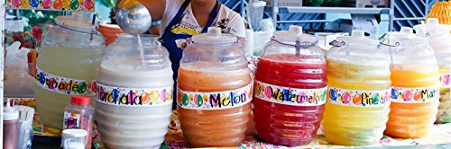 Eleganceinlife Aguas Frescas 5 Gallon Vitrolero Plastic Water Container For Water and Juice Party