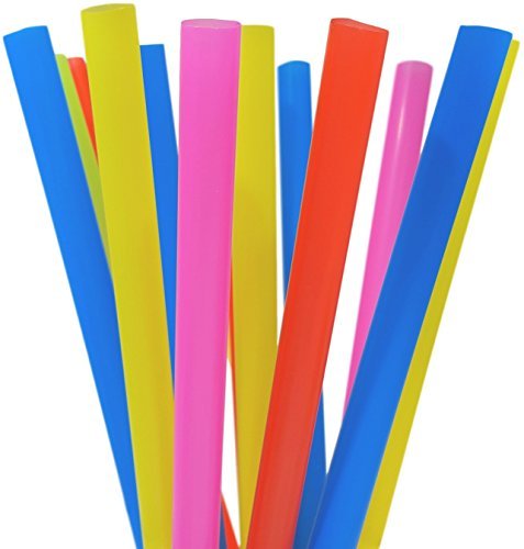 Extra Large Milkshake Straws 1/2 Inch Wide 8 1/2 Inch Long (50)