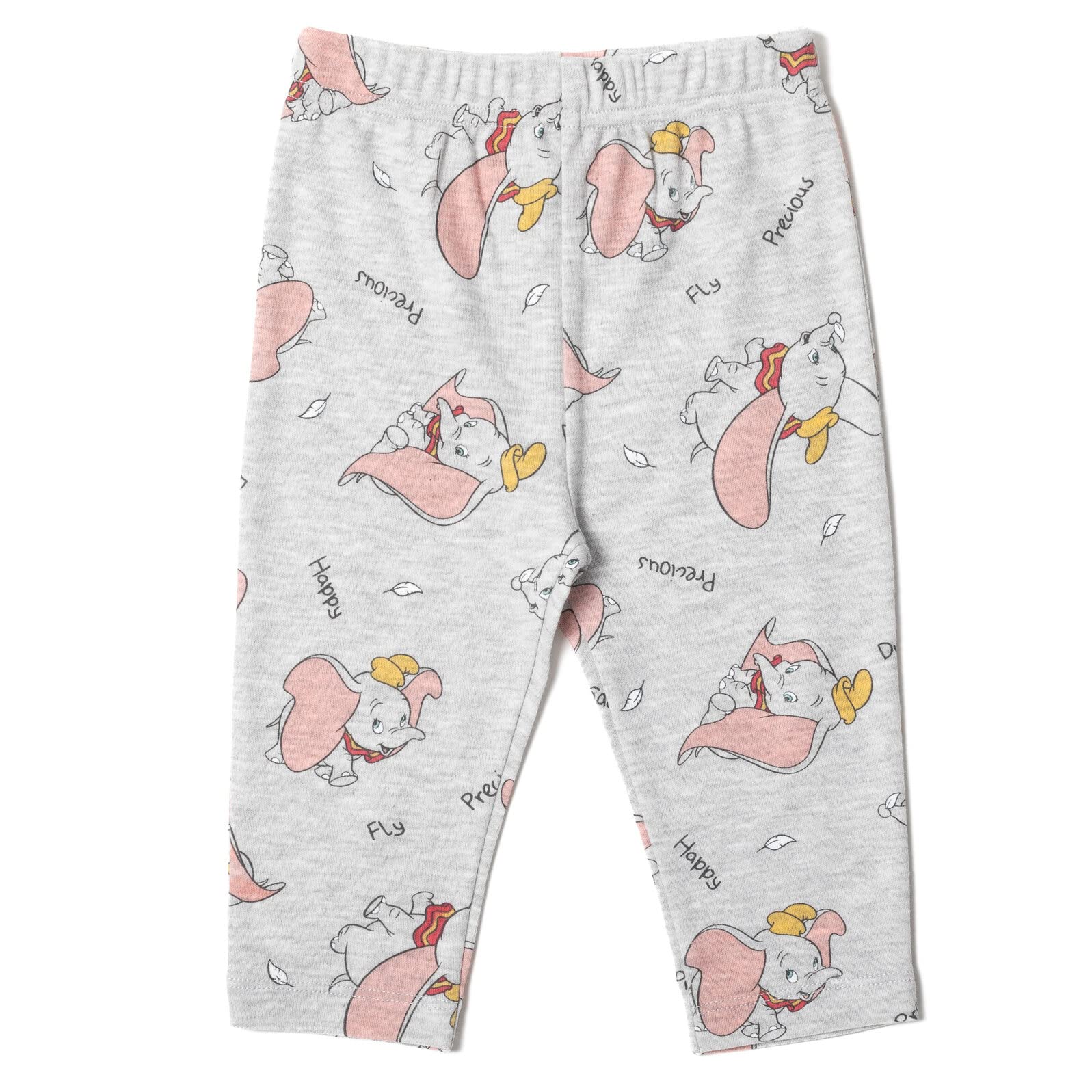 Disney Classics Dumbo Newborn Baby Boys Bodysuit Pants and Hat 3 Piece Outfit Set Blue/Gray 0-3 Months
