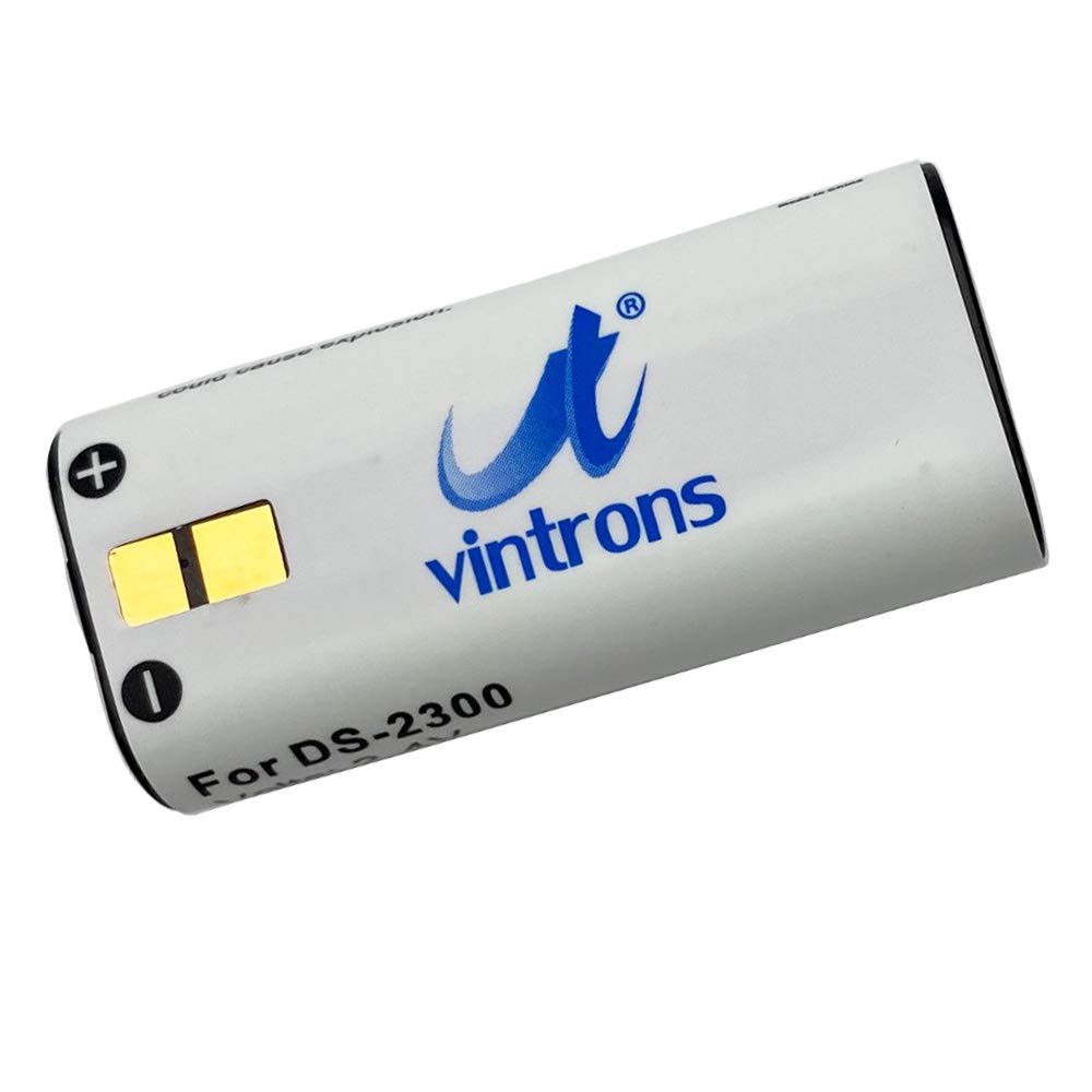 VI VINTRONS BR-402, BR-403 Battery Replacement for Olympus DS-2300, DS-3300, DS-4000, DS-5000, DS-5000ID, (2.4V, 800mAh, BR-402, BR-403 Battery)