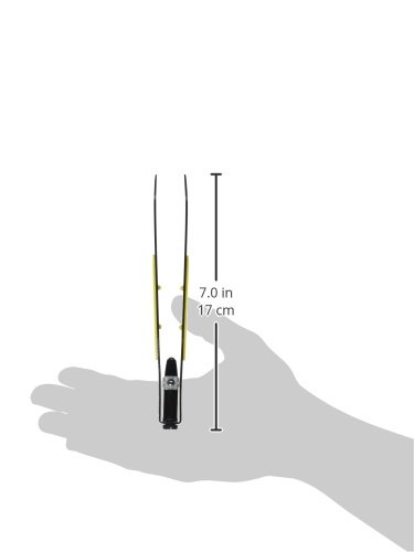 General Tools 70408 Bent Tip Lighted Tweezers