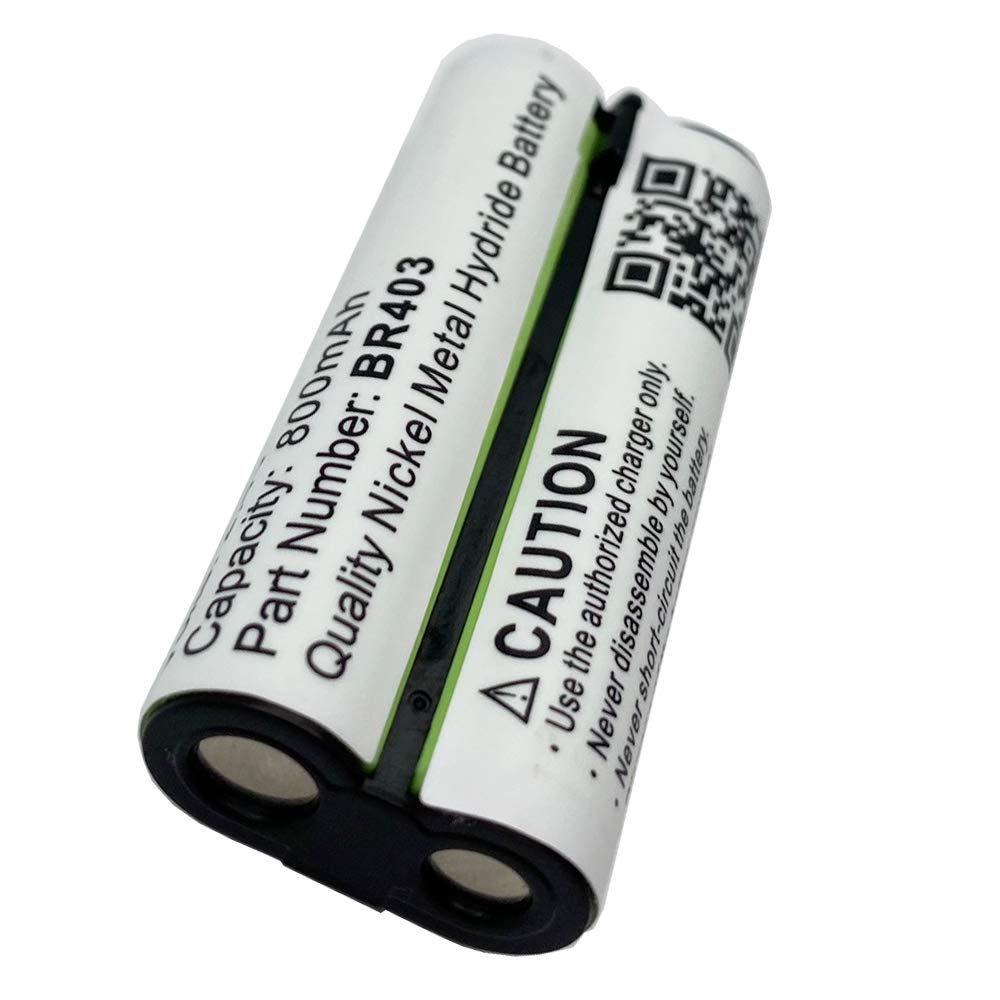 VINTRONS BR-402, BR-403 Battery Replacement for Olympus DS-2300, DS-3300, DS-4000, DS-5000, DS-5000ID, (2.4V, 800mAh, BR-402, BR-403 Battery)