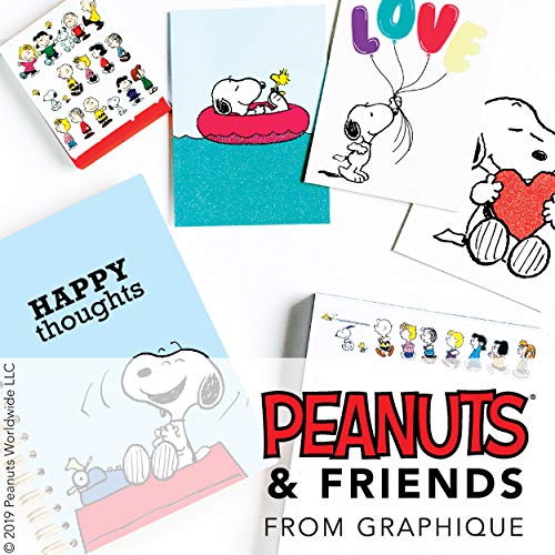 Graphique Peanuts™ Gift Label Rolls | 120 Self-Adhesive Christmas Stickers | 6 Unique Designs with Red Foil Accents | to and from Names | for Holiday Wrapping Paper & Gift Bags