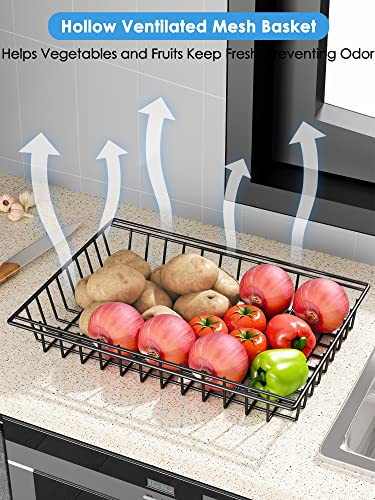 SZCSHOOL Microwave Cart, Rolling Cart Organizer Large Capacity, Microwave Cart with Storage, 4 Tier Rolling Cart, Metal Rolling Kitchen Cart, Rolling Storage Cart Sturdiness, Kitchen Storage Cart