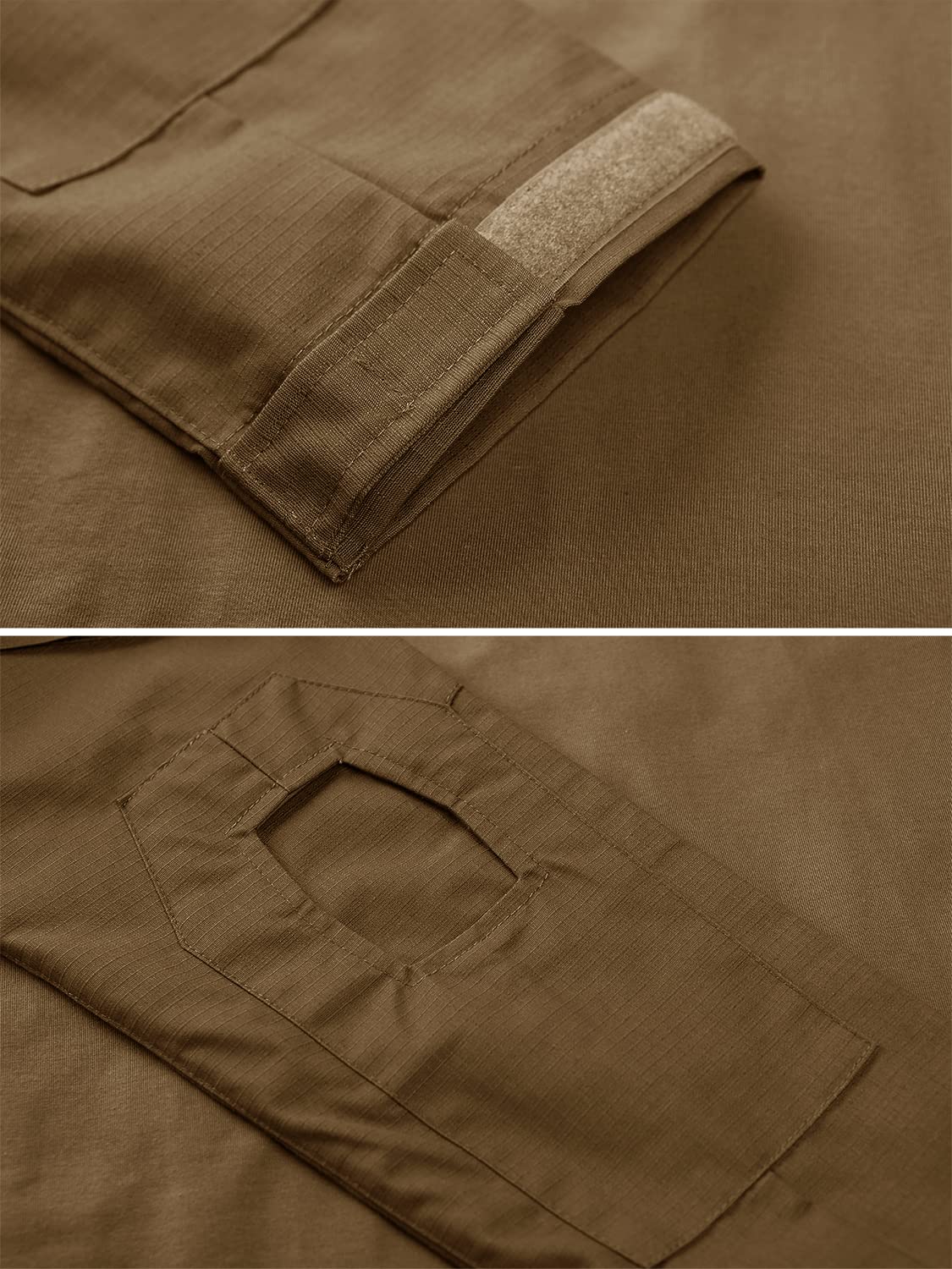 EKLENTSON Sweatshirts for Men Big & Tall Regular Fit Hiking Hunting Army Shirts