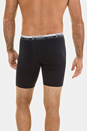 JP 1880 Menswear Big & Tall Plus Size L-8XL Stretch Cotton Long Leg Boxer Briefs Navy Blue 54/56 711242 70