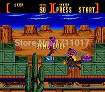 Sunset Riders (Sunsetriders) 16 bit MD Game Card For Sega Mega Drive For Genesis