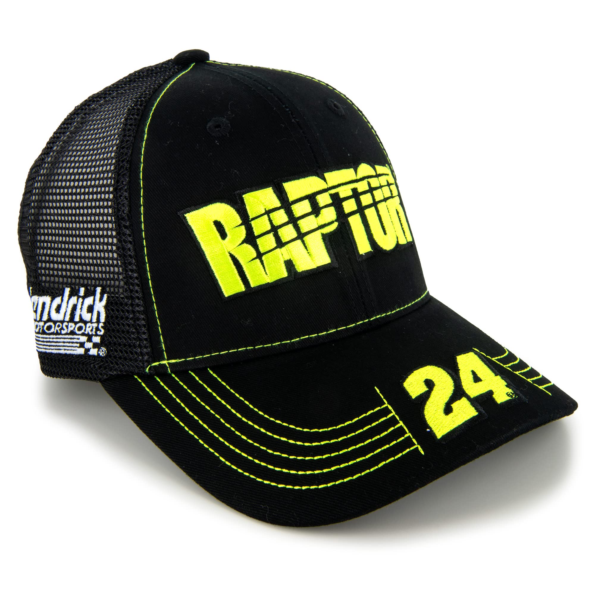 Checkered Flag Sports William Byron Victory Lane Raptor Team Mesh Hat Black