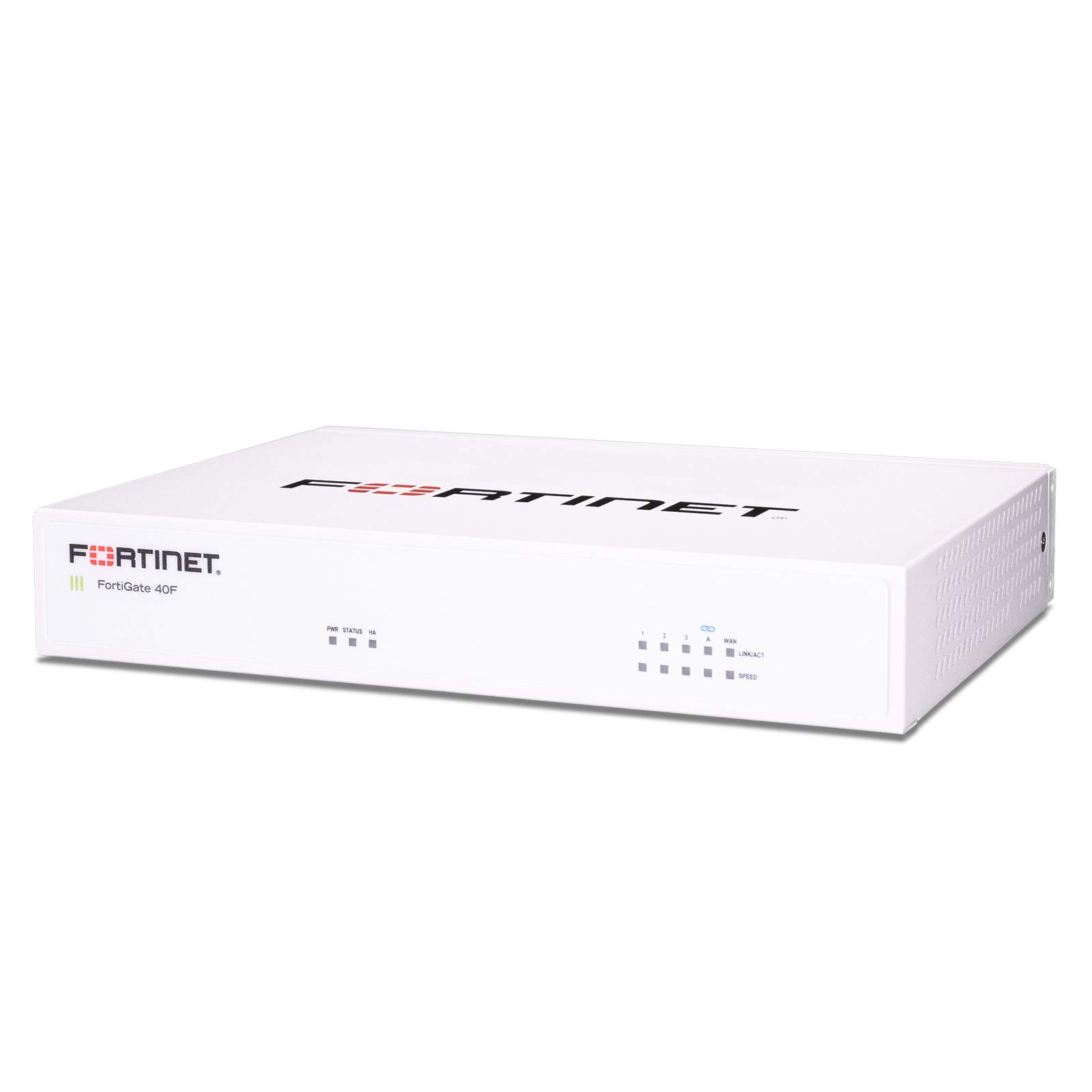 FORTINET FortiGate FG-40F Hardware Next GEN Firewall Network Security/Firewall Appliance - 5 Port - 10/100/1000Base-T - Gigabit Ethernet - 5 x RJ-45 - Wall Mountable Without UTM Bundle