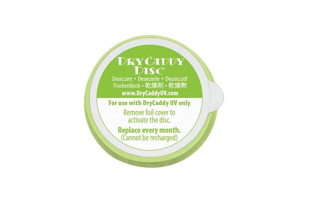 DryCaddy UV Disc - 6 Pack | Replacement Desiccant Refill Discs for DryCaddy UV from the makers of Dry & Store | Hearing Devices Dehumidifier