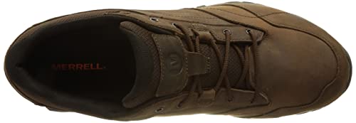 Merrell Men's Moab Adventure LACE Hiking Shoe, Dark Earth, 11.5