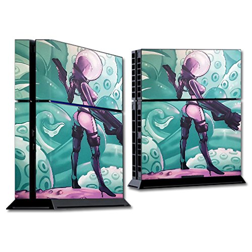MightySkins Skin Compatible with Sony PS4 Console - Tentacle Invasion | Protective, Durable, and Unique Vinyl Decal wrap Cover | Easy to Apply, Remove, and Change Styles | Made in The USA