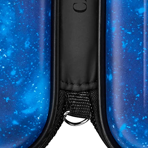 Casemaster Sentinel 6 Dart Case, Holds Extra Accessories, Tips, Shafts and Flights, Compatible with Steel Tip and Soft Tip Darts, Impact & Water Resistant Tactech Shell, Galaxy