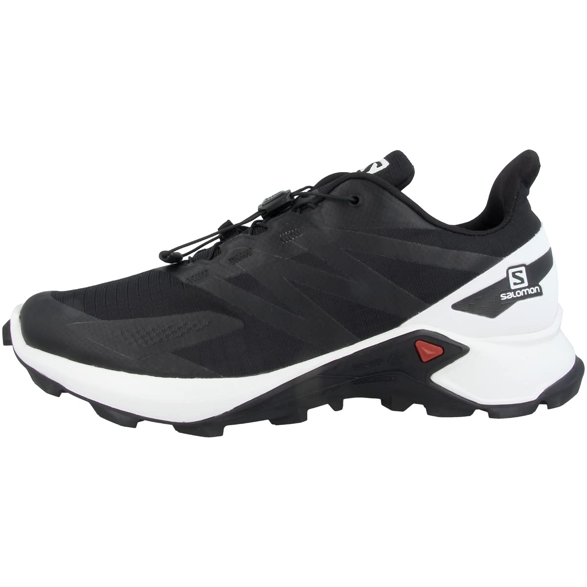 SALOMON Men's Calzado Bajo Supercross Blast Trail Running Shoes, Black/Black, 10.5 UK