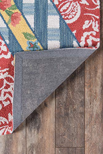 Madcap Cottage Summer Garden Think of England Area Rug, 5' X 8', Multi