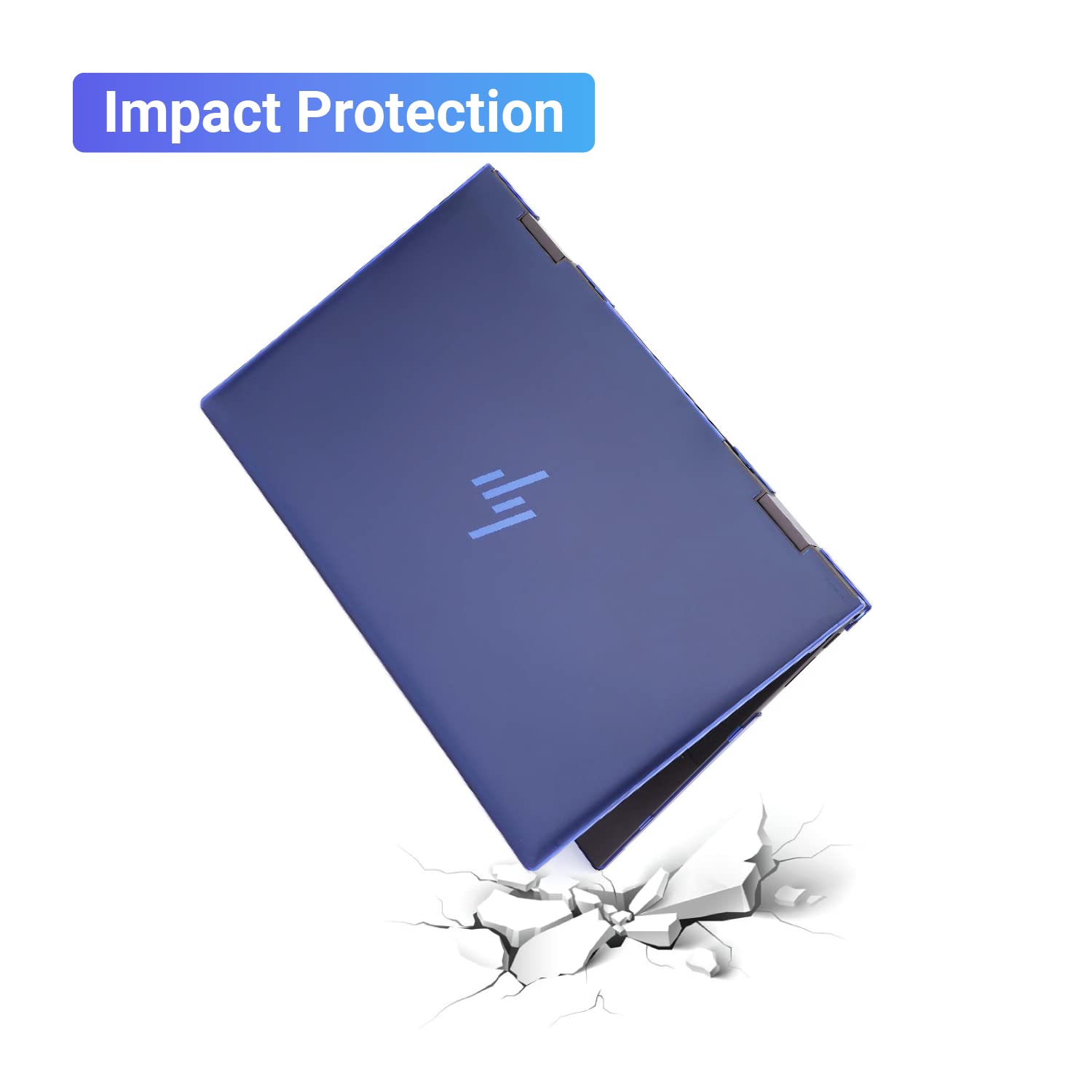 mCover Case Compatible for 2021~2022 15.6" HP Envy x360 15-ESxxxx (Intel CPU) / 15-EUxxx (AMD CPU) Series Laptop ONLY (NOT Fitting Any Other HP Models) - Clear
