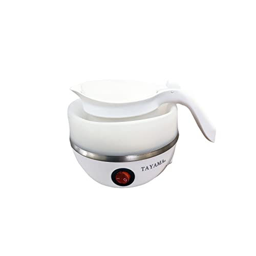 Tayama Collapsible Silicone Electric Kettle with Dual Voltage 110V/220V