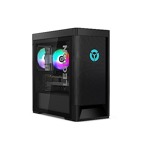 Lenovo Legion Tower 5 Gaming Desktop | AMD 8-core Ryzen 7 5700G Processor (>i7-10700) | 32GB DDR4 1TB SSD | Nvidia GeForce RTX 3060 Ti 8GB Graphic | USB-C DisplayPort RGB Win11Pro Black + HDMI Cable