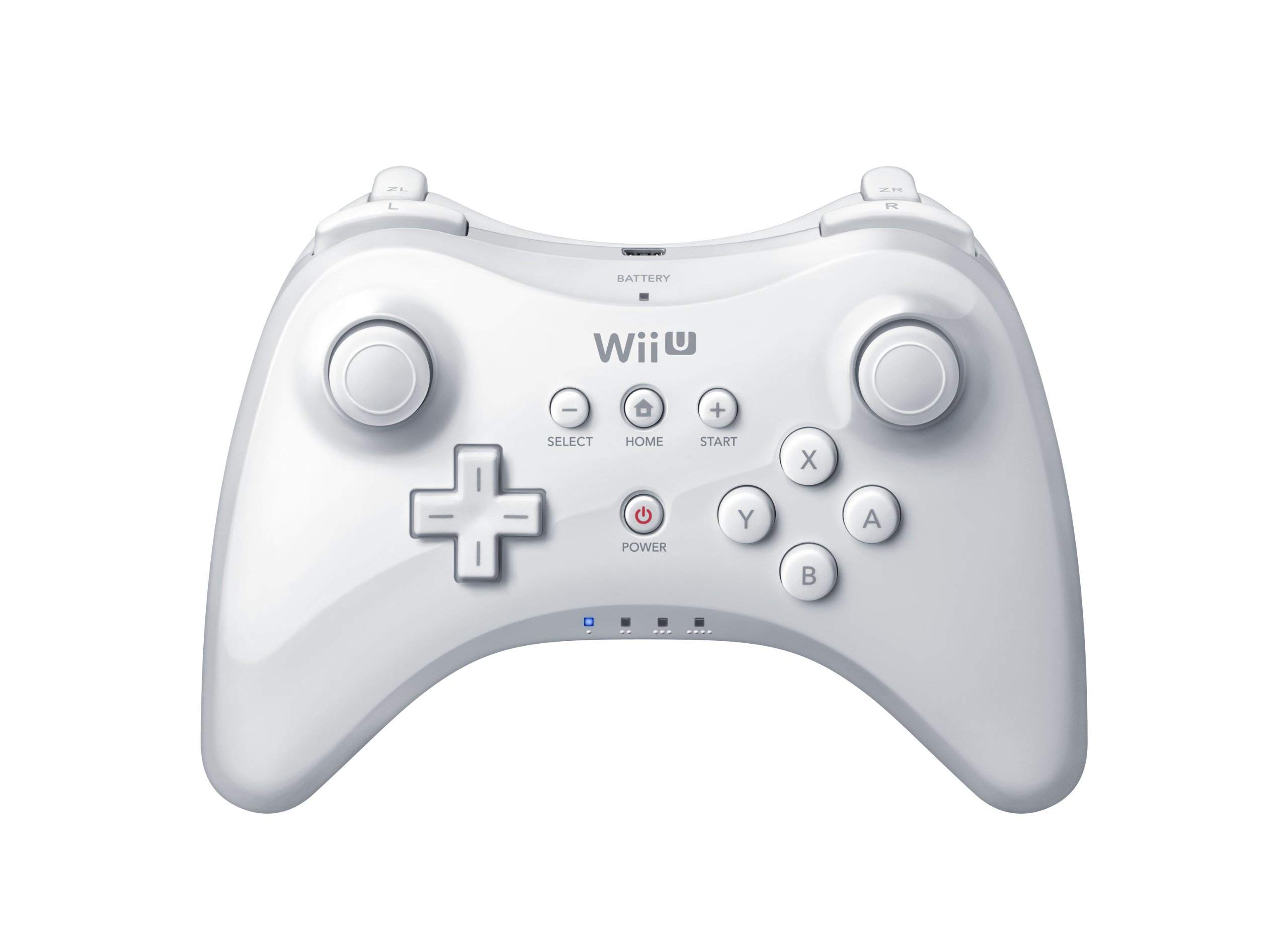 Wii U Pro Controller - White (Renewed)