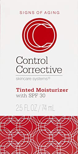 CONTROL CORRECTIVE Tinted Moisturizer With Spf 30, 2.5 Oz - Non-Greasy Hydration, Subtle, Healthy-Looking, Even Out Skin Tone, Moisturizes & Protects, Zinc, Titanium, Natural Sunscreen, Sheer Coverage