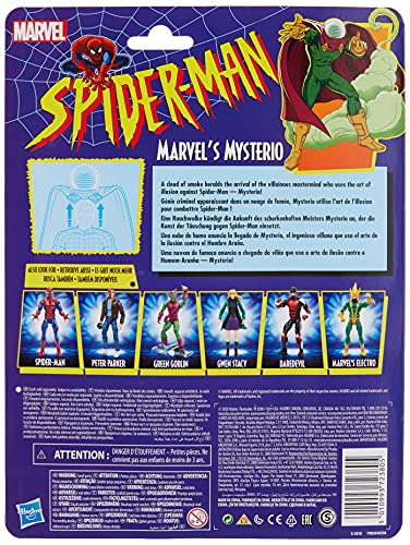 Spider-Man Marvel's Mysterio Retro Collection Action Figure for Ages 4 and up