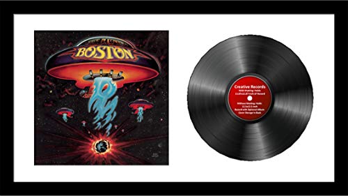 Creative Picture Frames 16" x 30" Music Frame with White Matting Displays Album Cover Sleeve with 33 Vinyl LP