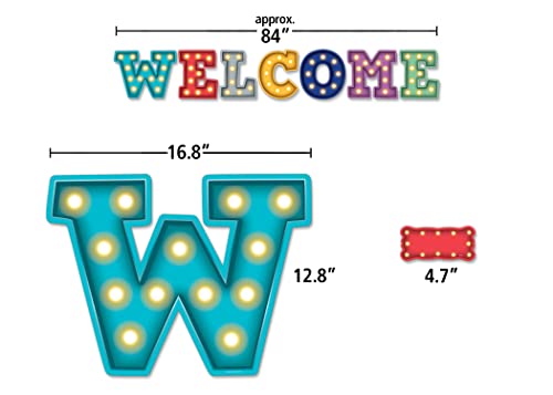 Teacher Created Resources Marquee Welcome Bulletin Board Display