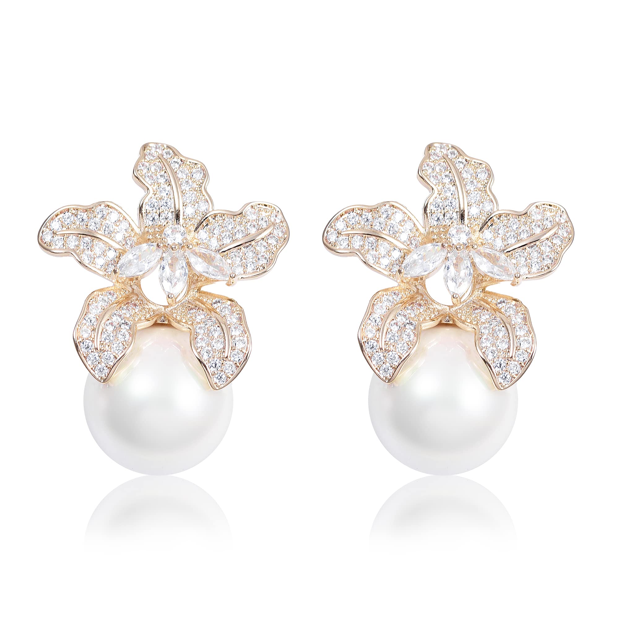 Elegant Flower Lucky Brooches Pins For Women