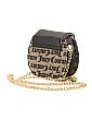 Juicy Couture New Micro Mini Bag Detachable Dangle Charm Gift Set Black