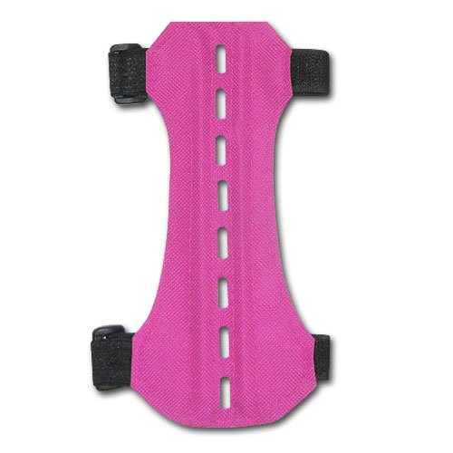Carol Vented Target Archery Fabric ARM Guard (18cm Long x 7cm Wide) FAG223PINK.