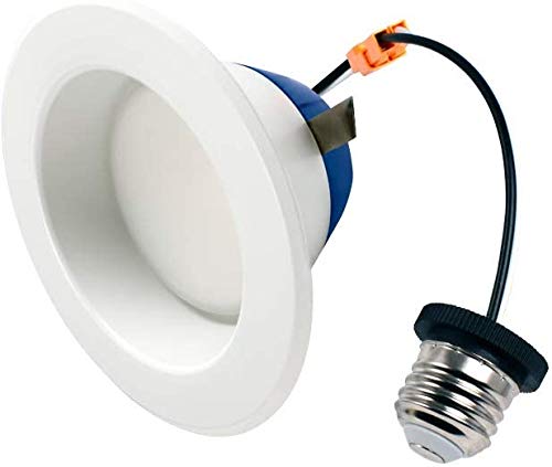 Cree Lighting, TRDL4-0782700FH50-12DE26-1-11004S-D, 4 inch LED Retrofit Downlight 75W Equivalent, 790 lumens, Dimmable, Soft White 2700K, 50,000 Hour Rated Life | 4-Pack,