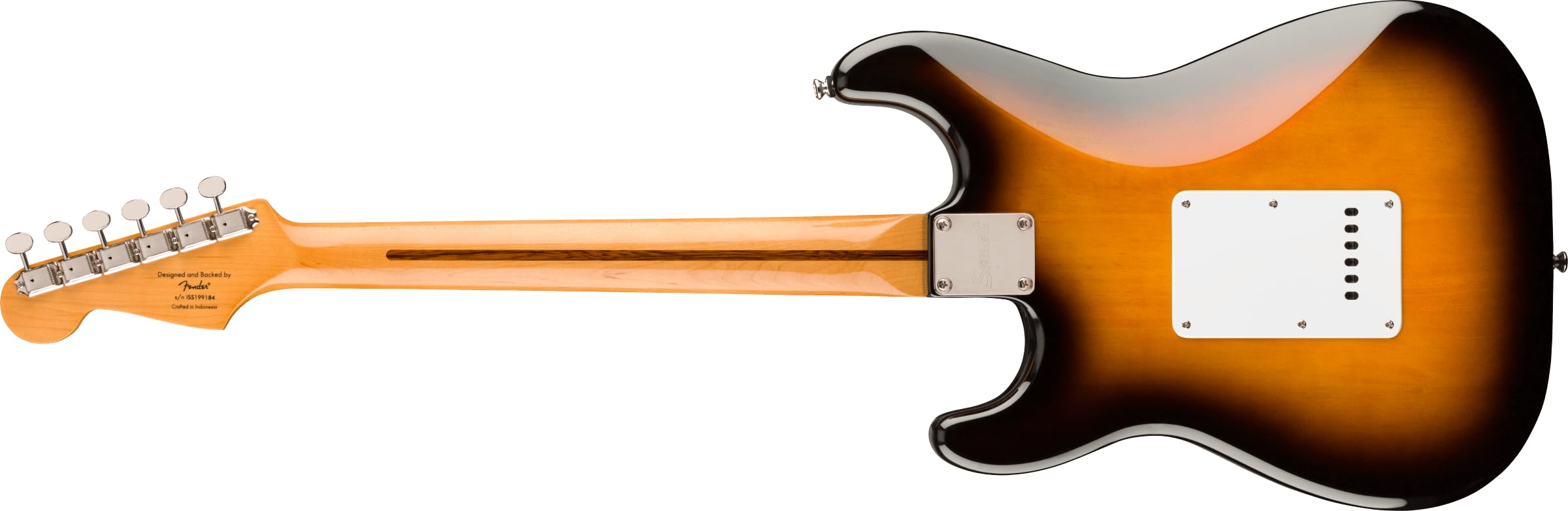 Squier Classic Vibe 50s Stratocaster Electric Guitar, with 2-Year Warranty, 2-Color Sunburst, Maple Fingerboard