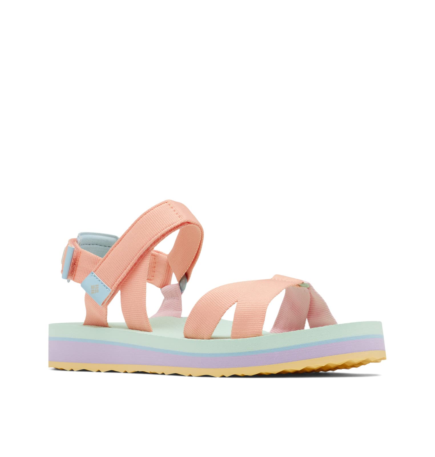 Columbia Women's Capsule Alava Sandal, Pink Dawn/King Crab, 12