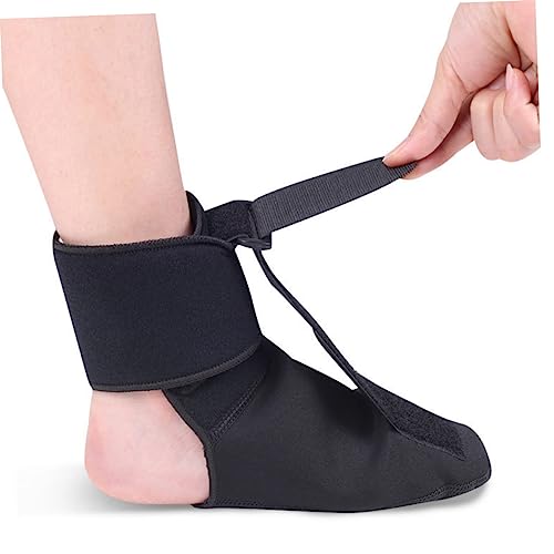 minkissy 2 pcs foot drop orthotics adjustable ankle brace drop foot support brace drop foot support orthotics night splint orthotics for plantar fasciitis tool stand Foot Orthosis soft sock