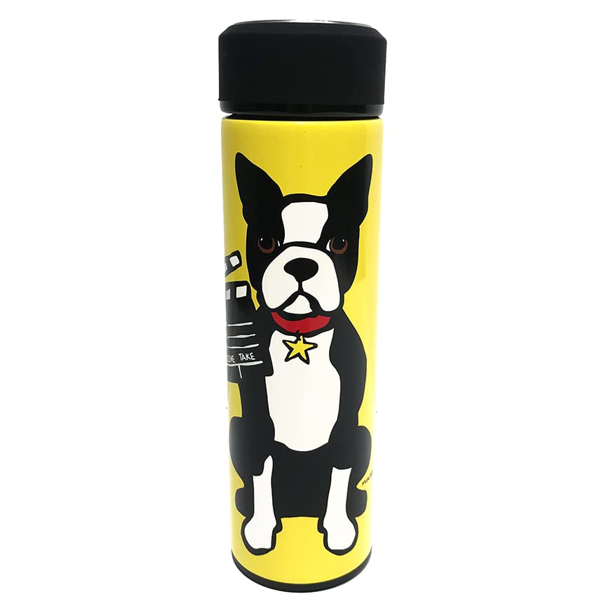 Marc Tetro Hollywood Boston Terrier Vacuum Insulated Water Bottle