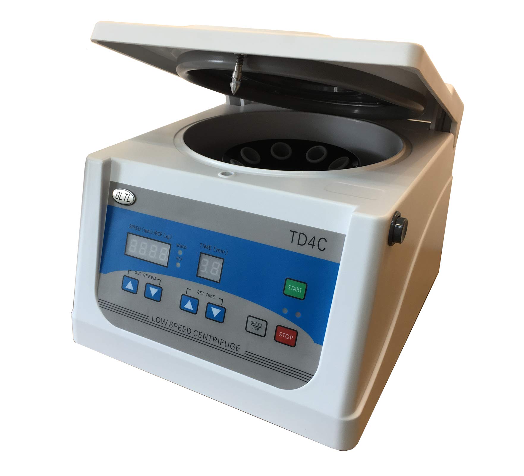 TD4C Beauty/lab Centrifuge, Digital Bench-top Centrifuge, 100-4000rpm (Max.2200xg), 8X(10-15) ml Tubes