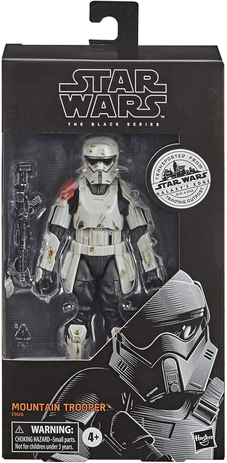 STAR WARS Black Series 6 Inch Galaxy Edge Mountain Trooper Action Figure