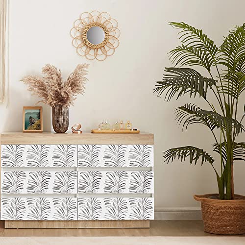 Modern Peel and Stick Wallpaper Boho Contact Paper for Cabinets Brown Wallpaper for Bedroom Self Adhesive Wallpaper Removable Stripe Wall Paper for Nursery Herringbone Shelf Drawer Liner17.3β x 78.7β