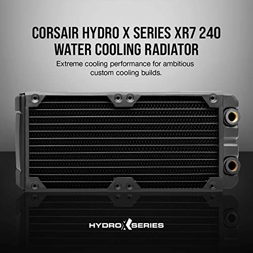 Corsair Hydro X Series XR7 240mm Water Cooling Radiator ,BLACK