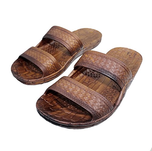 IMPERIAL SANDALS HAWAII Double Strap Jesus Style Hawaii Sandals Size Women 4.5-5 Narrow