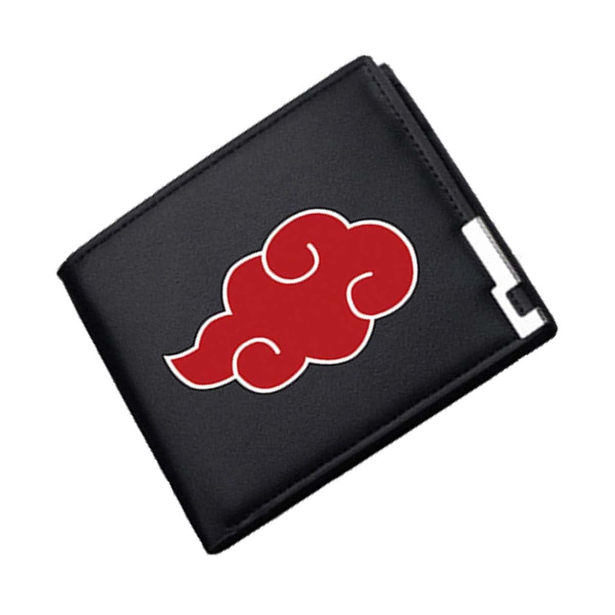 Ealipoi Anime Wallet Cosplay Card Cases & Money Organizers Leather Red Black Accessories for Women