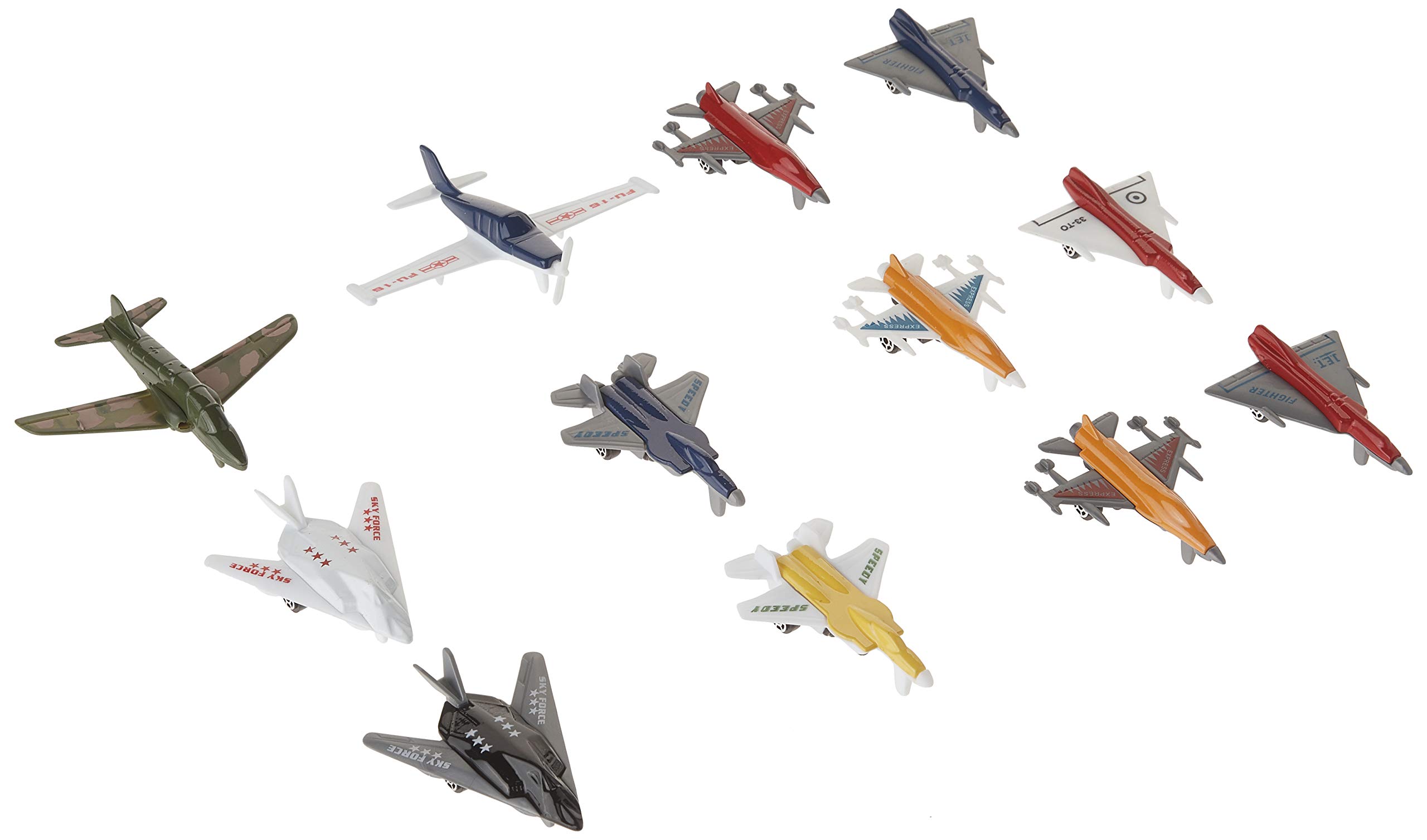 Rhode Island Novelty Airplane Assortment Set One Dozen