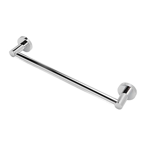 Retractable Towel Racks for Bathroom, 2PCS Stainless Steel Bath Towel Holder Adjustable Towel Bar Wall Mount Towel Rail Single Towel Bar Rod Silver