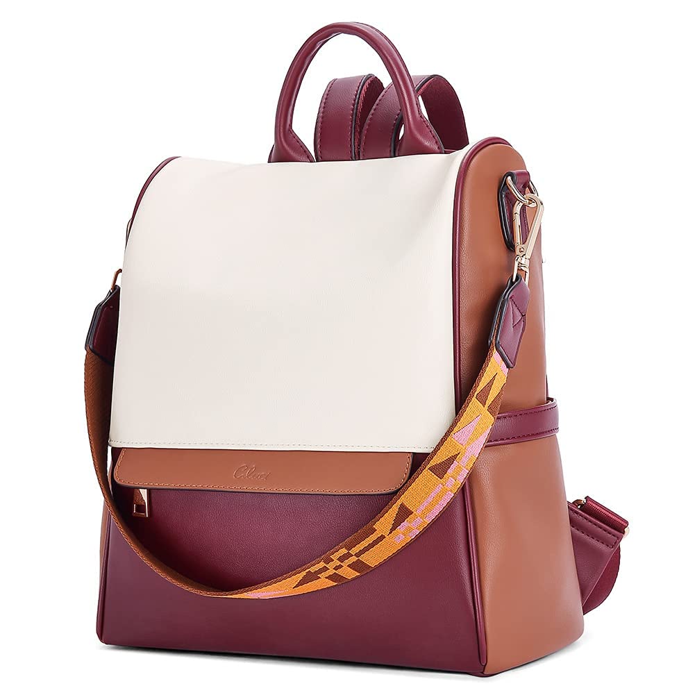 CLUCI Women Backpack Purse Bundles with Women Wallet