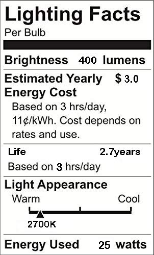 CTKcom 25W T25 E14 Base Oven Light Bulbs(6 Pack)- T25 E14 Microwave Light Bulbs 120V Heat Resistant Bulbs 300'C,Warm White Incandescent Light Bulb 360° Beam Angle,110-130V,6 Pcs