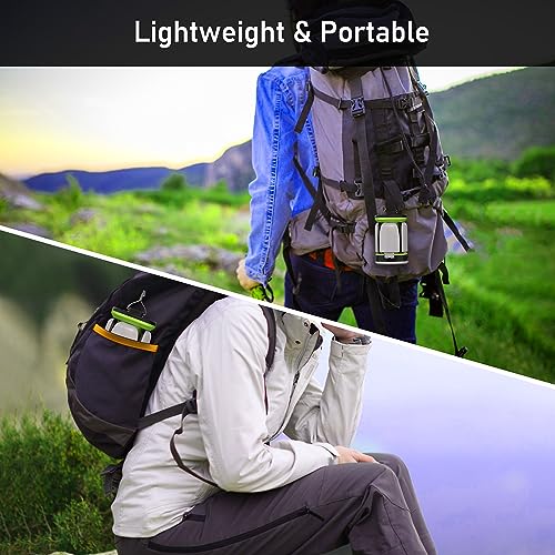 Camping Lantern Rechargeable, Blukar Super Bright LED Camping Lights Lamp - 7 Light Modes 60 LEDs Tent Light 10+ Hrs Runtime for Hurricane,Power Outages,Emergency,Home, Camping and More