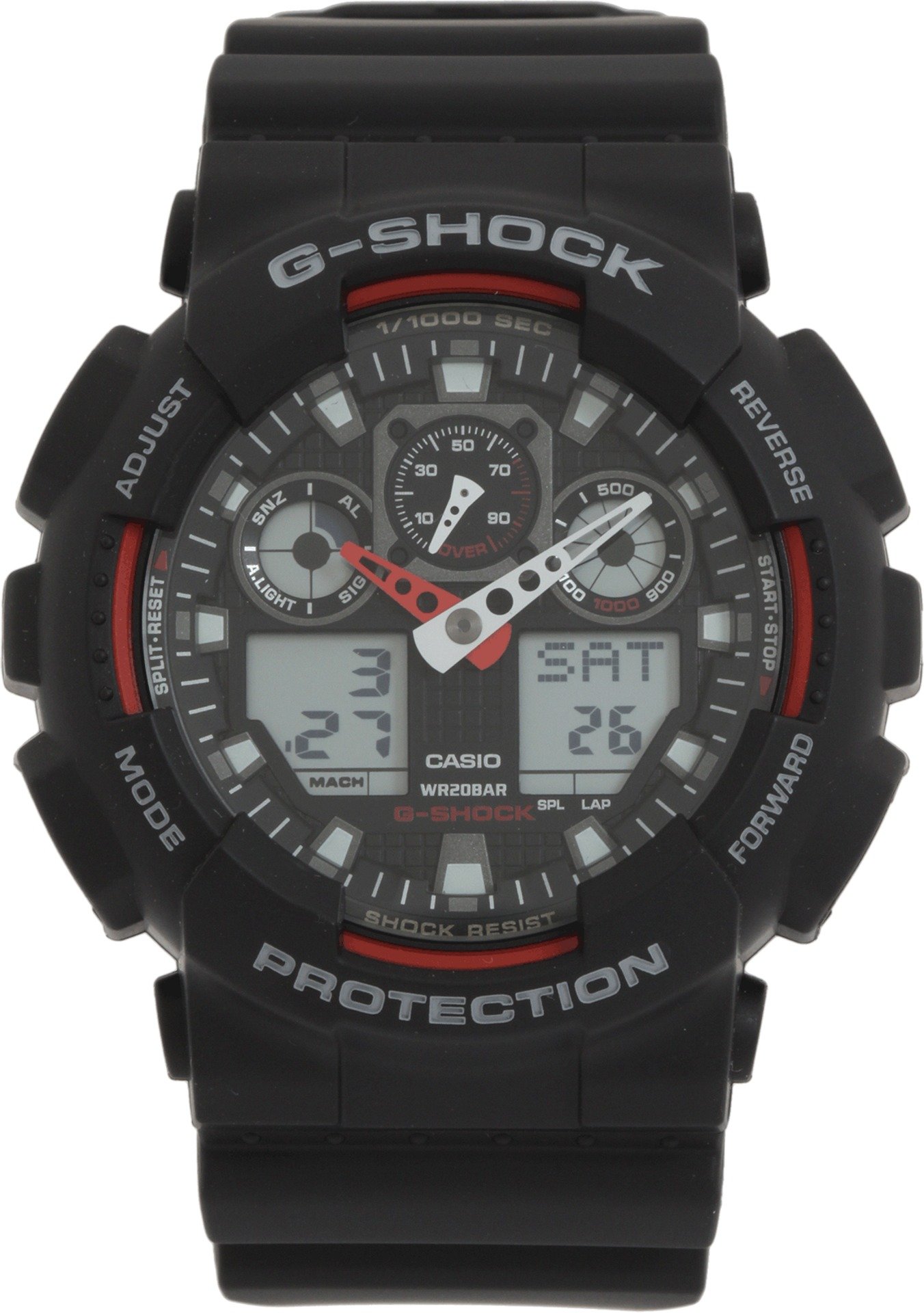 CASIO Men's GA100-1A4 "G-Shock" Sport Watch