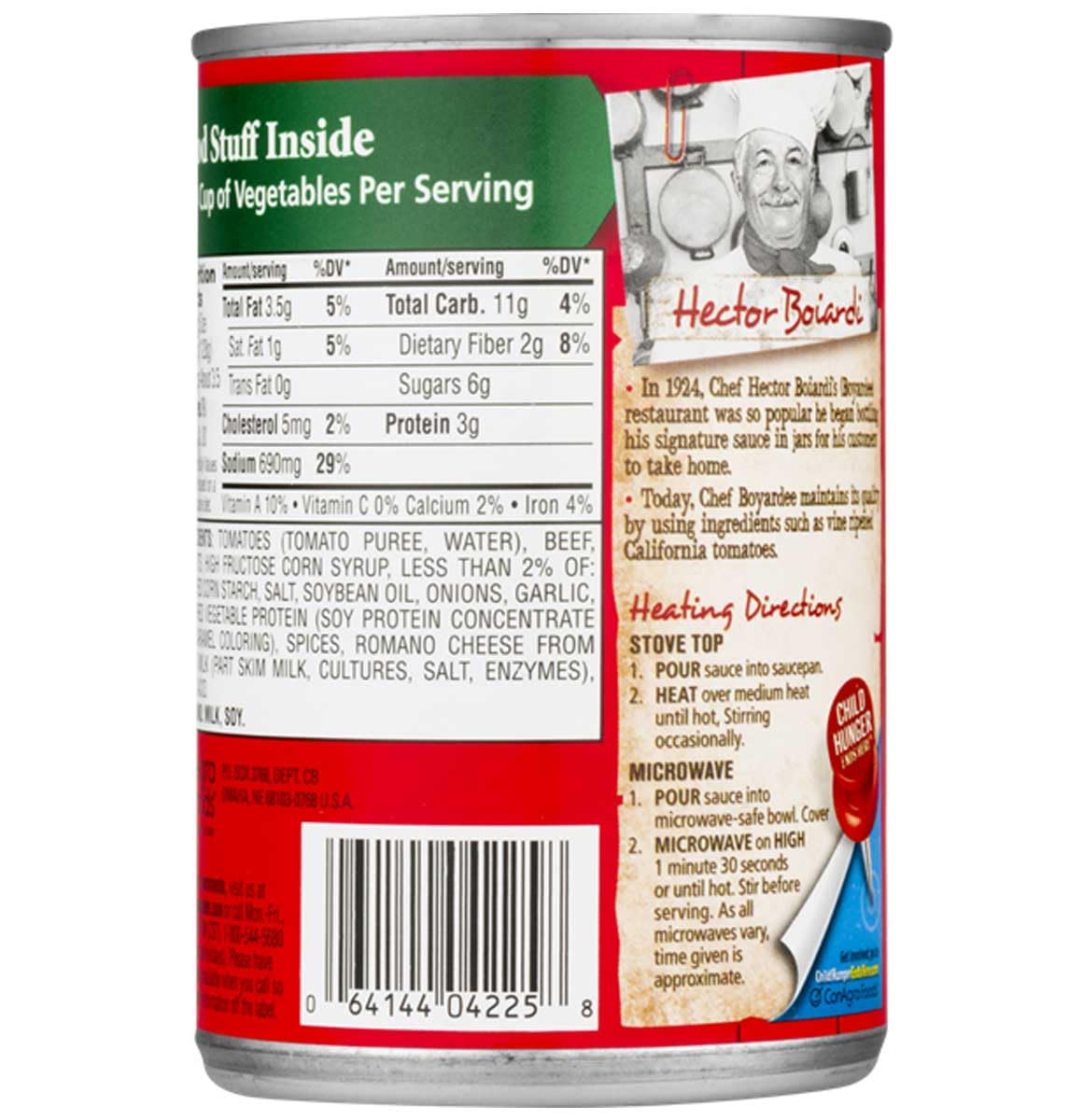 Chef Boyardee Spaghetti Sauce With Meat (Pack of 24)